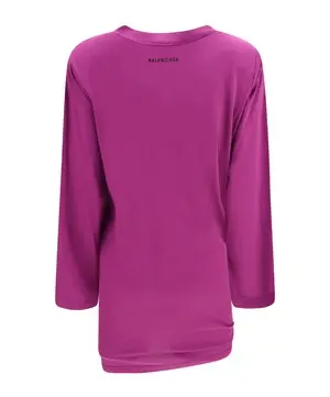 Balenciaga Asymmetric Long-sleeve T-shirt