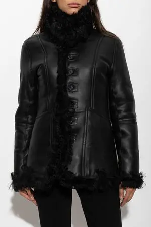 BY MALENE BIRGER Adeline Reversible Shearling Coat