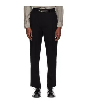 MAGLIANO Sundance Pleated Casual Trousers - Black