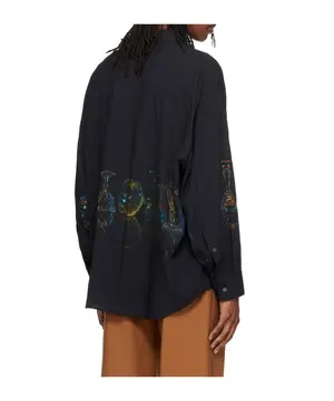 MAGLIANO Cristalleria Printed Long-sleeve Shirt