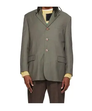 MAGLIANO Tre Bottoni Single-breasted Blazer - Grey