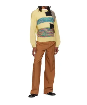 MAGLIANO Pasta Intarsia-knit Sweater