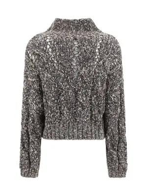 Brunello Cucinelli Long Sleeved Zip-up Cardigan