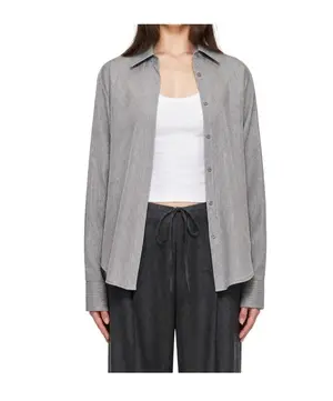 THE FRANKIE SHOP Long-sleeved Plaid Shirt