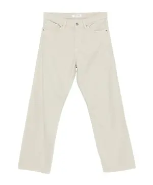 SUNFLOWER Corduroy Straight-leg Trousers - Ivory