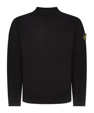 Stone Island Crew-neck Sweater - Black