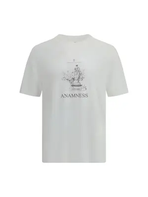 Brunello Cucinelli Graphic Printed Crewneck T-shirt - White