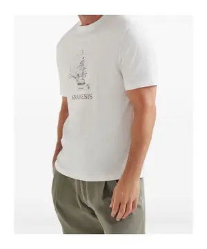 Brunello Cucinelli Graphic Printed Crewneck T-shirt