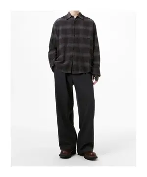 Our Legacy Above Check Flannel Shirt - No