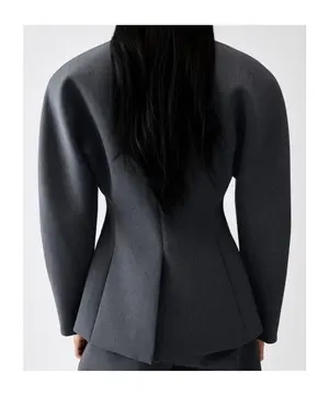 Jacquemus Long-sleeve Jacket - Dark Gray