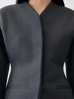 Jacquemus Long-sleeve Jacket - Dark Gray