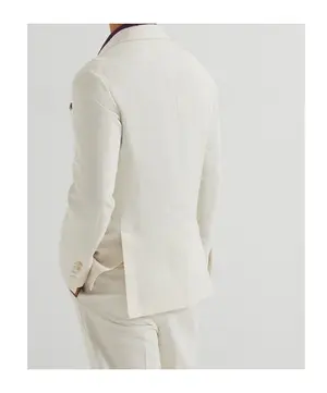 Brunello Cucinelli Chevron Deconstructed Blazer