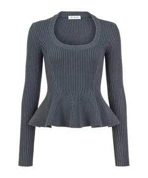 Alaia Round Neck Sweaters For Women