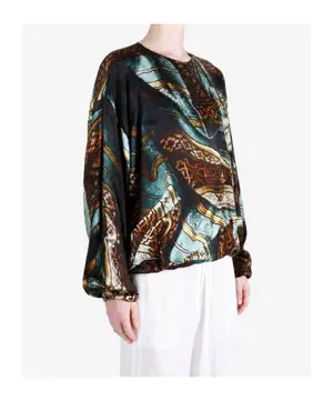 Dries Van Noten Crew Neck Cover-up - Petrol