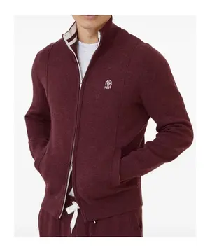 Brunello Cucinelli High-neck Zip-up Cardigan