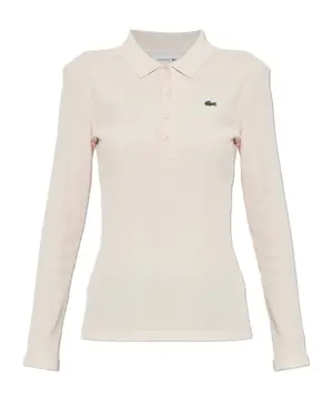 Lacoste Long-sleeve Polo Shirt - Pink