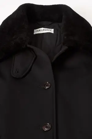 Our Legacy Wool Coat - Black