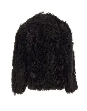 7 For All Mankind Faux Shearling Short Jacket
