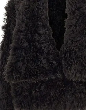7 For All Mankind Faux Shearling Short Jacket