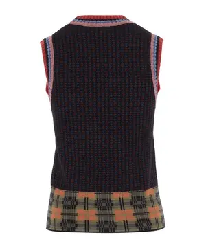 Dries Van Noten Jacquard Wool Sweater - Black