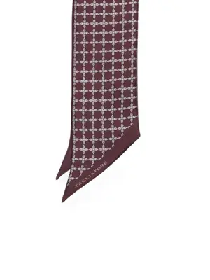 Tagliatore Geometric-print Scarf