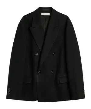 Our Legacy Double-breasted Blazer - Black