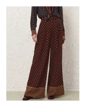 Zimmermann Polka Dot Wide-leg Pants
