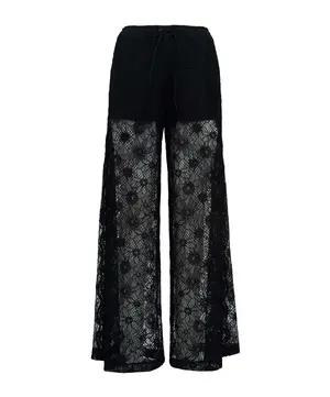 Pinko Lace Trousers - Black
