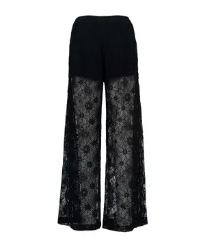 Pinko Lace Trousers - Black
