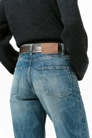 Our Legacy Faded Straight-leg Jeans