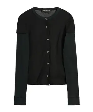 Our Legacy Knitted Long-sleeve T-shirt - Black