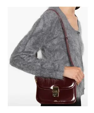 A.p.c. Grace Leather Mini Shoulder Bag