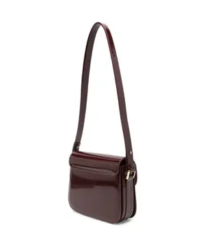 A.p.c. Patent Top-handle Shoulder Bag - No