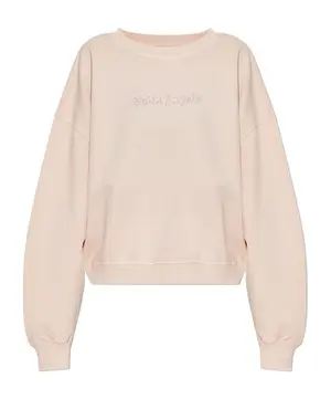 Palm Angels Rhinestone Logo Sweatshirt