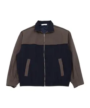 Gimaguas Javier Two-tone Windbreaker Jacket - Green/black