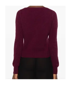 Ermanno Scervino Cut-out V-neck Sweater