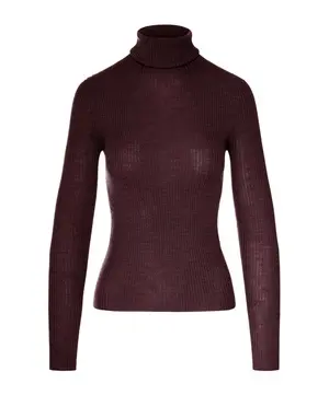 ROBERTO COLLINA Ribbed-knit Turtleneck Sweater - No