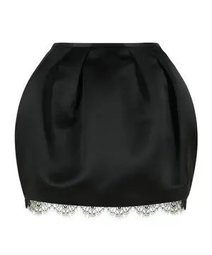 Blumarine Lace Midi Skirt