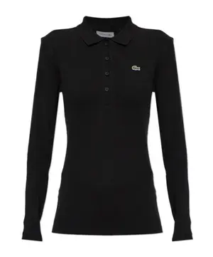 Lacoste Long-sleeves Polo Shirt - Black