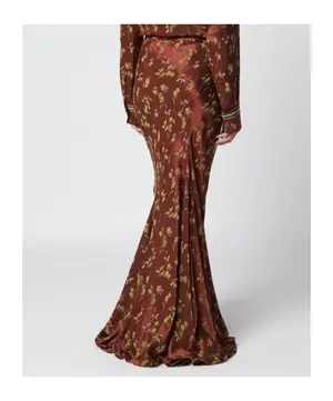 Dries Van Noten Slit Skirt