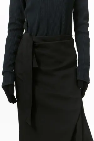 Our Legacy Twist-front Blend Dress