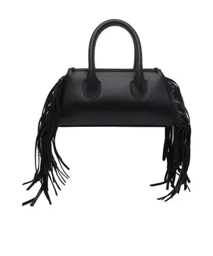 Amiri Honey Fringe Shoulder Bag