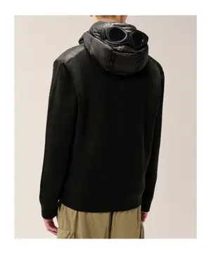 C.P. COMPANY Extrafine Merino Wool Mixed Goggle Sweater
