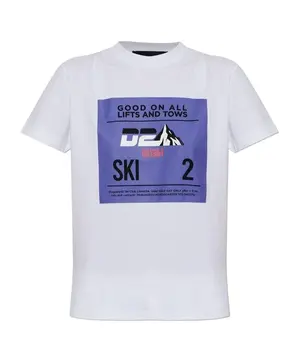 Dsquared2 Printed Crewneck T-shirt