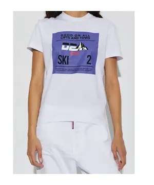 Dsquared2 Printed Crewneck T-shirt
