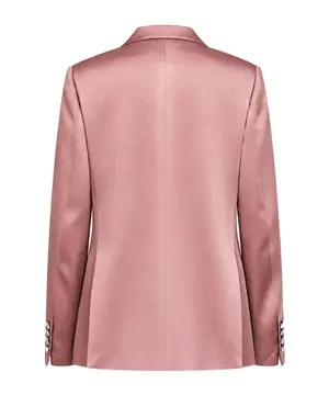 Dries Van Noten Contrast Lapel Double-breasted Blazer