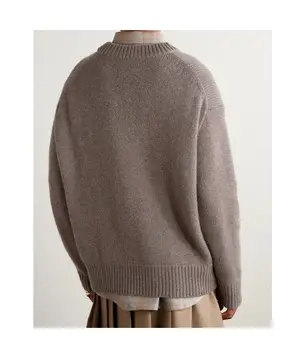 LISA YANG Ribbed Crew Neck Sweater