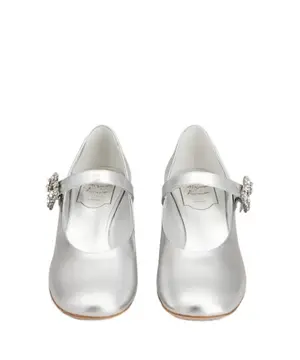 ROGER VIVIER Efflorescence Mary Jane Pumps In Leather