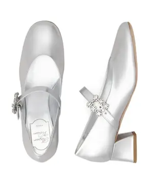 ROGER VIVIER Efflorescence Mary Jane Pumps In Leather