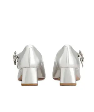 ROGER VIVIER Efflorescence Mary Jane Pumps In Leather